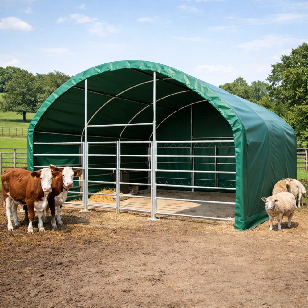 Run-In Shelters for Cattle: Benefits, Applications & Buying Guide